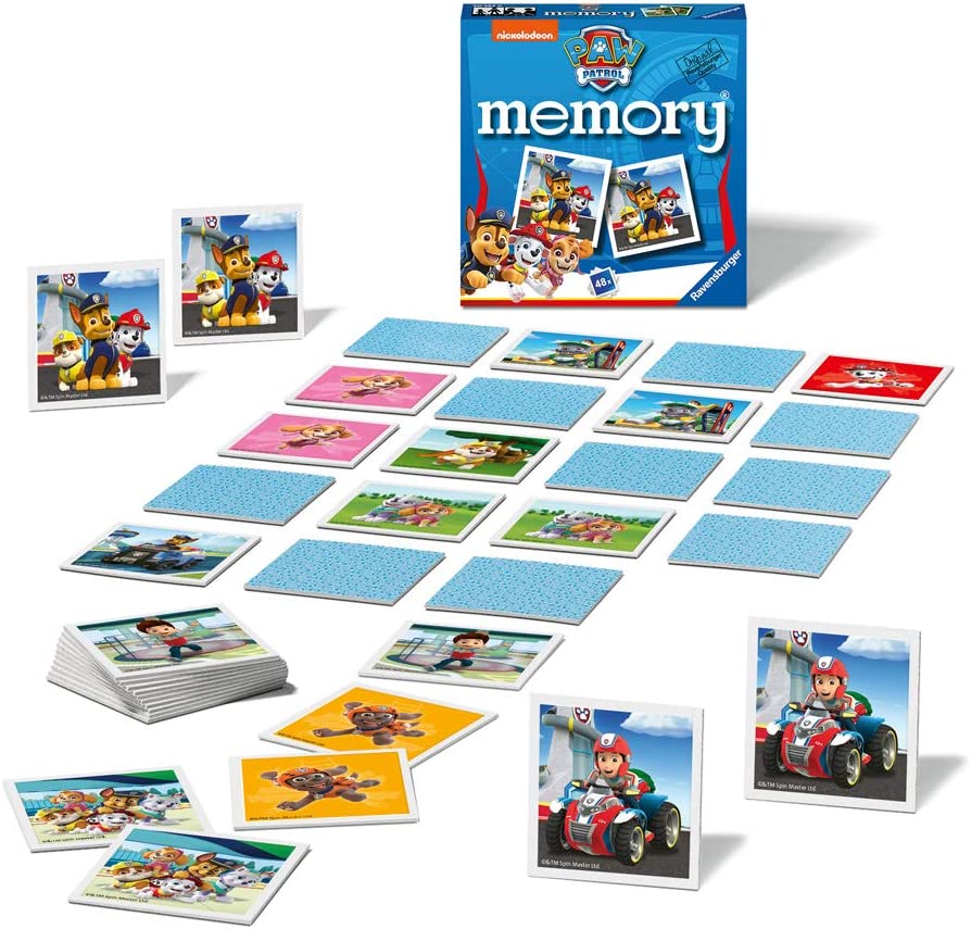 Paw Patrol – Mini Memory Game (Ravensburger) – 🧩 Puzzles Galore