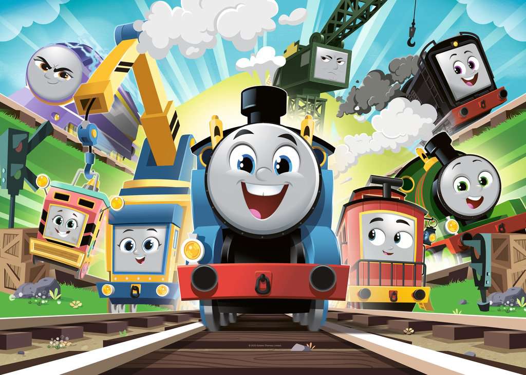 Thomas & Friends Giant Floor Puzzle - 24 Piece Jigsaw Puzzle (Ravensbu ...