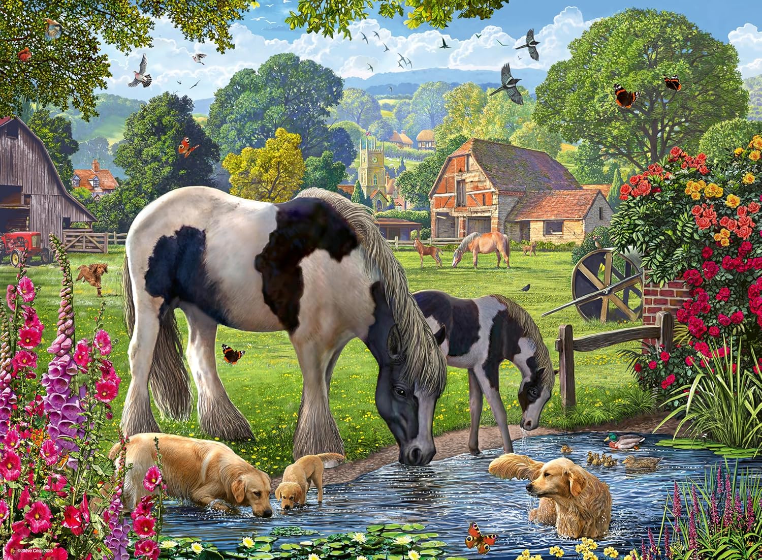 Hadlow Ponies – 500 Piece Jigsaw Puzzle (Ravensburger | Puzzles Galore ...