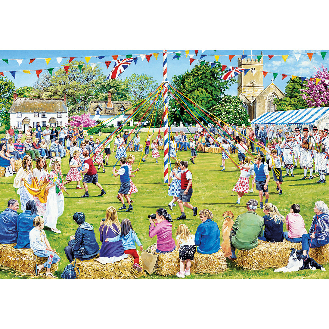 Around the Maypole – 250 Piece Jigsaw Puzzle (Gibsons) – 🧩 Puzzles Galore