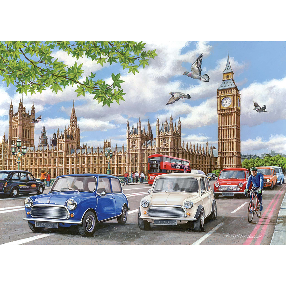 Classic Style – 500 XL Piece Jigsaw Puzzle (HOP) – 🧩 Puzzles Galore