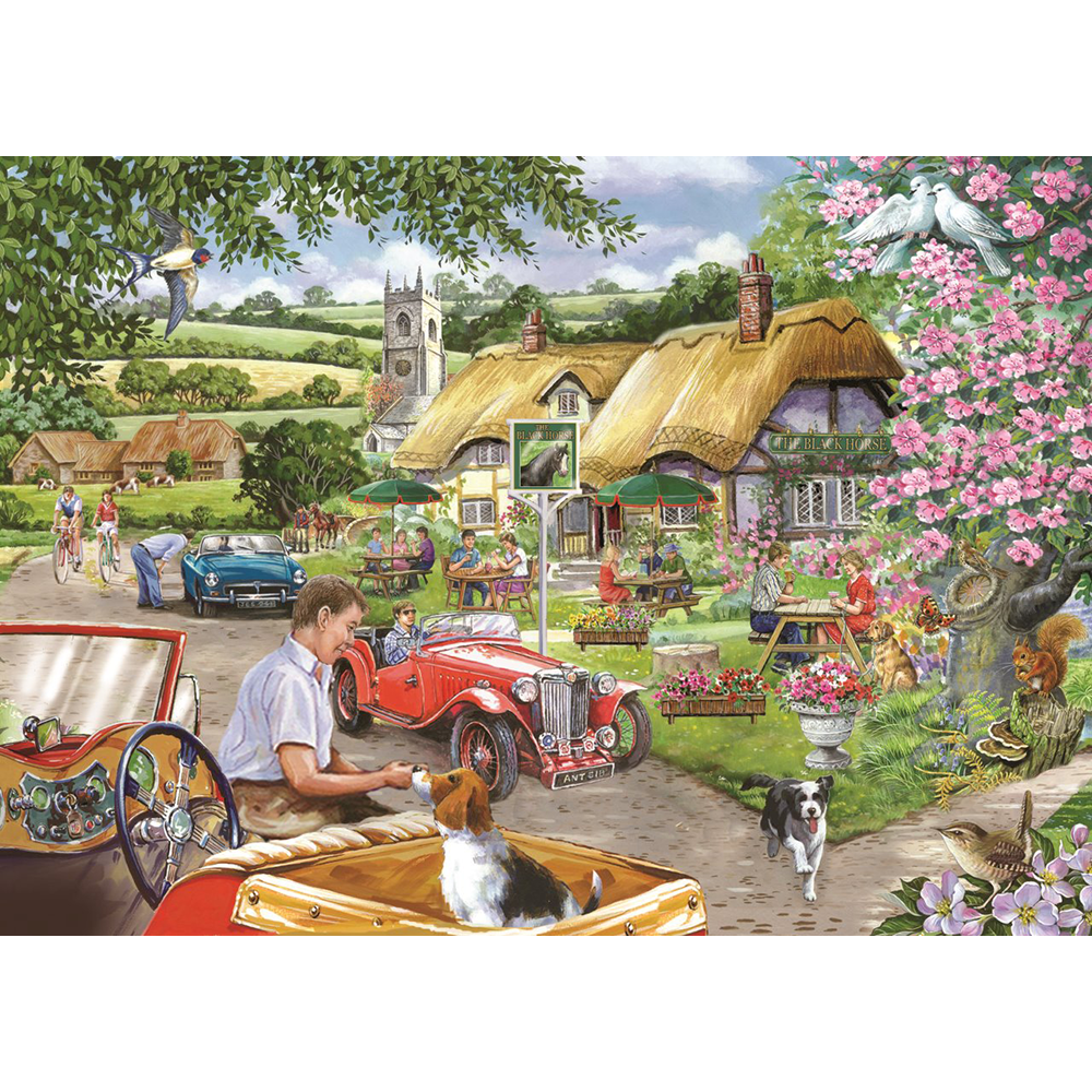 Out For The Weekend – 1000 Piece Jigsaw Puzzle (HOP) – 🧩 Puzzles Galore