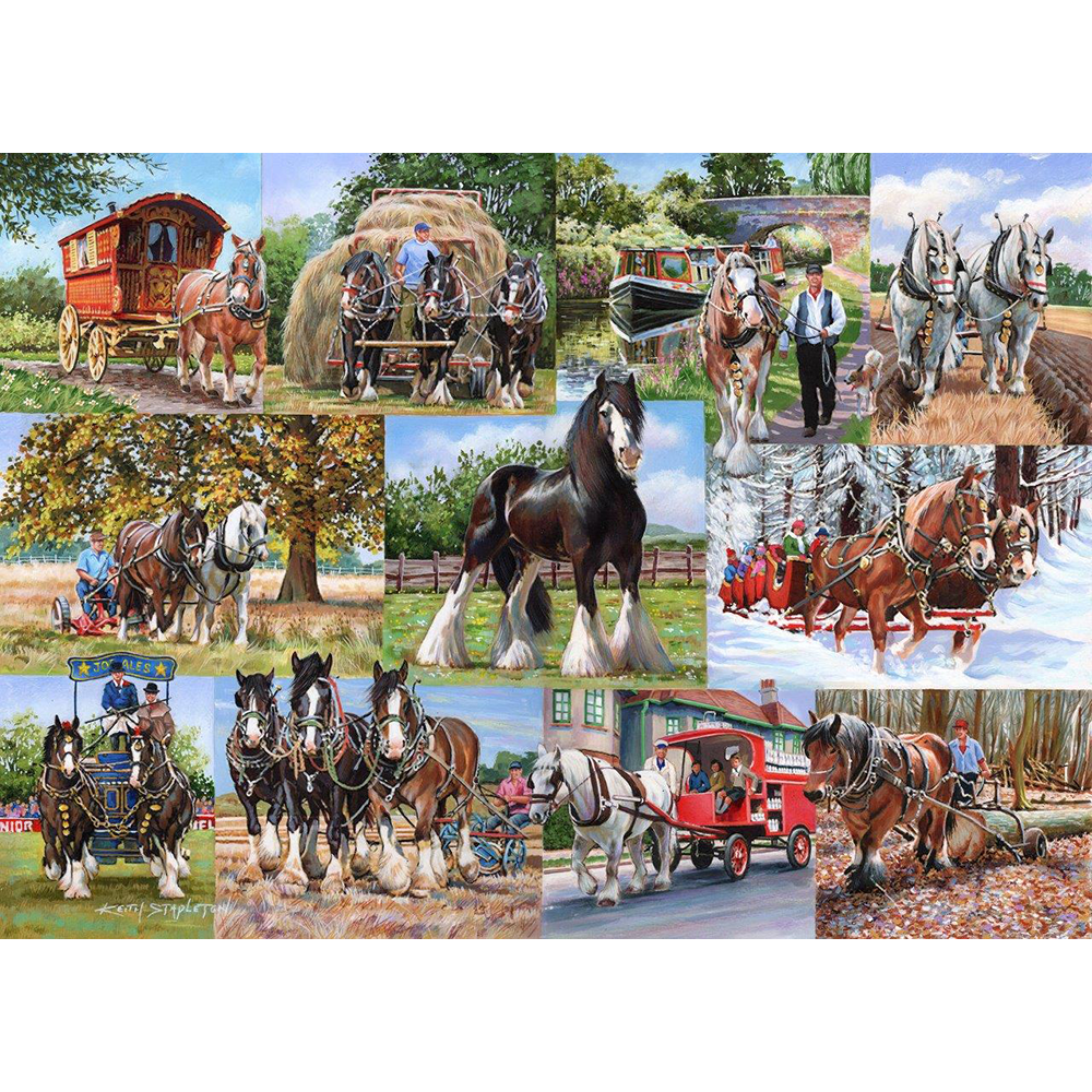 The Heavy Mob – 1000 Piece Jigsaw Puzzle (HOP) – 🧩 Puzzles Galore