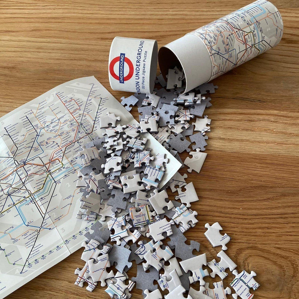 Gibsons - London Underground Map - 150 Piece Jigsaw Puzzle – 🧩 Puzzles ...