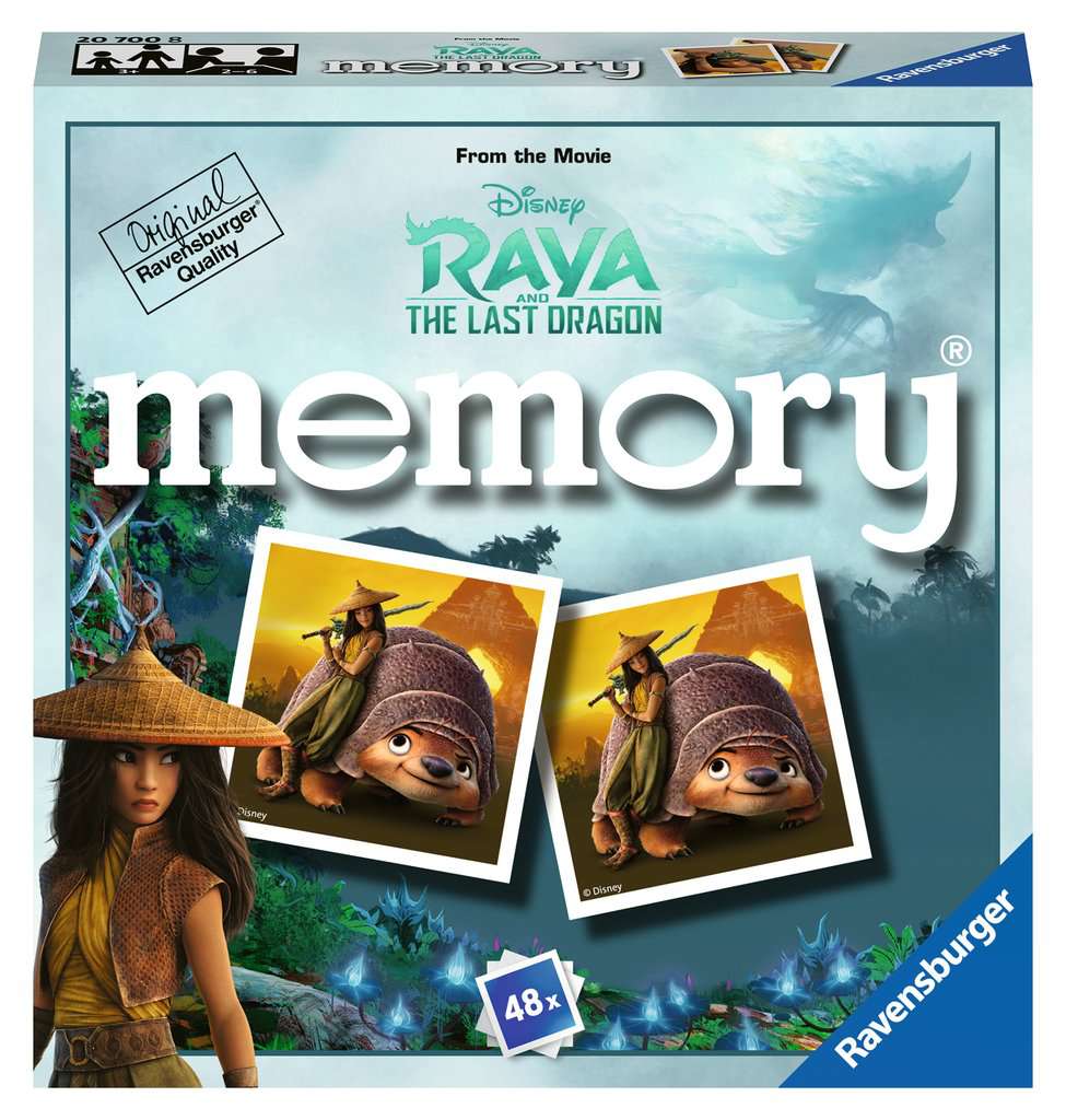 Ravensburger Raya & The Last Dragon Mini Memory Game – 🧩 Puzzles Galore