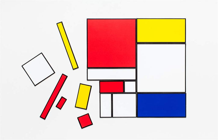 Galison - Make Your Own Mondrian : A Modern Art Puzzle – 🧩 Puzzles Galore