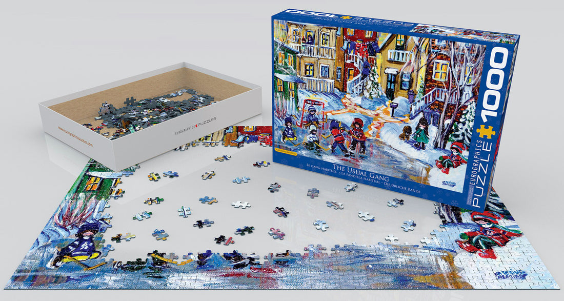Eurographics 6000-5332 Katerina Mertikas - The Usual Gang - 1000 Piece ...
