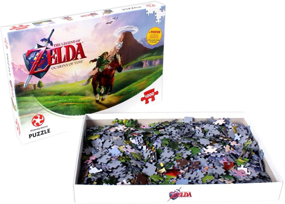 Winning Moves The Legend Of Zelda Ocarina Time - 1000 Piece Jigsaw Puz ...