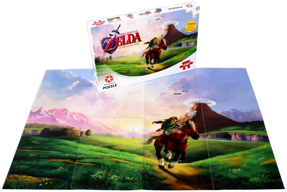 Winning Moves The Legend Of Zelda Ocarina Time - 1000 Piece Jigsaw Puz ...