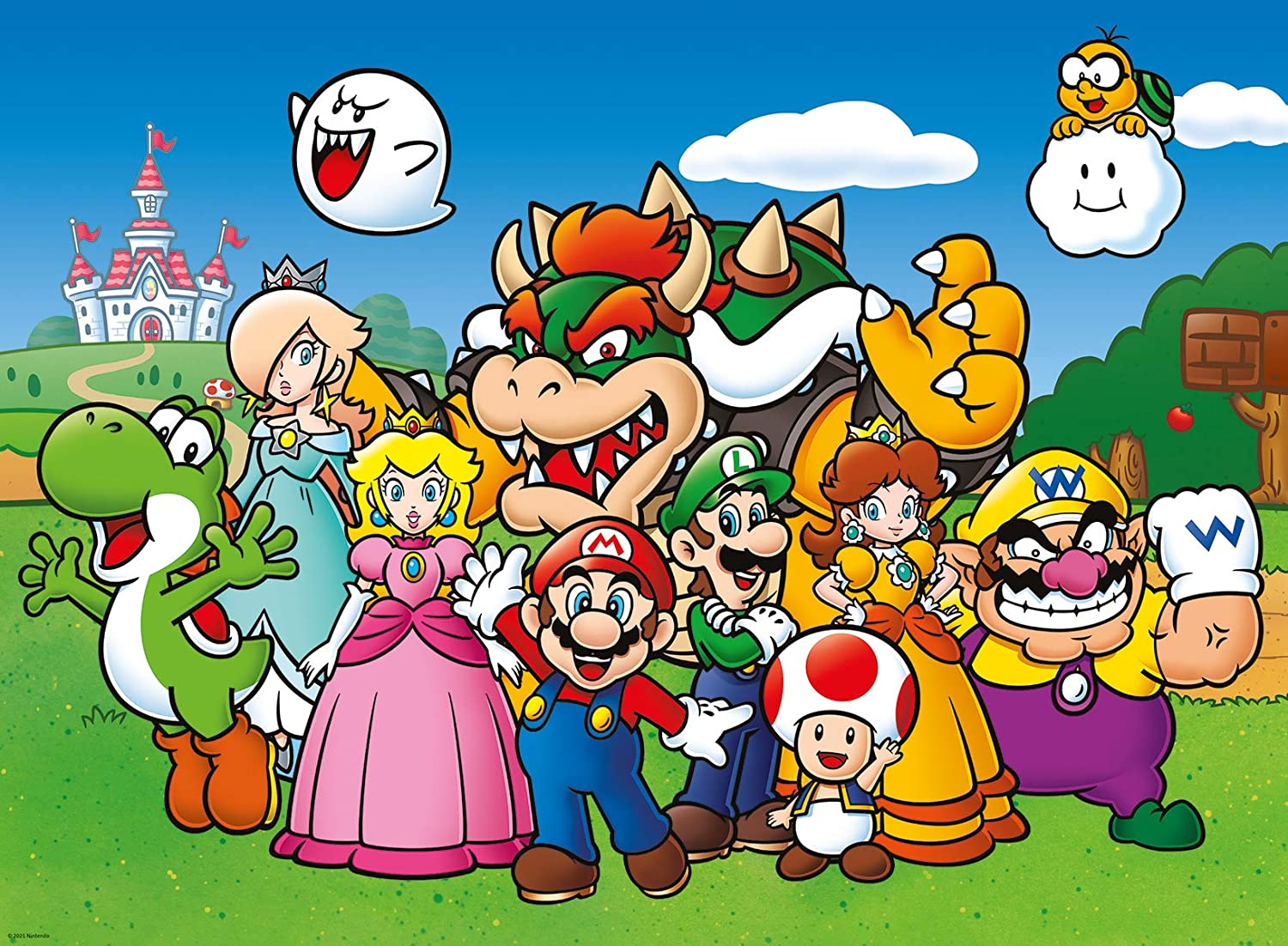 Super Mario – 100 XXL Piece Jigsaw Puzzle (Ravensburg | Puzzles Galore ...