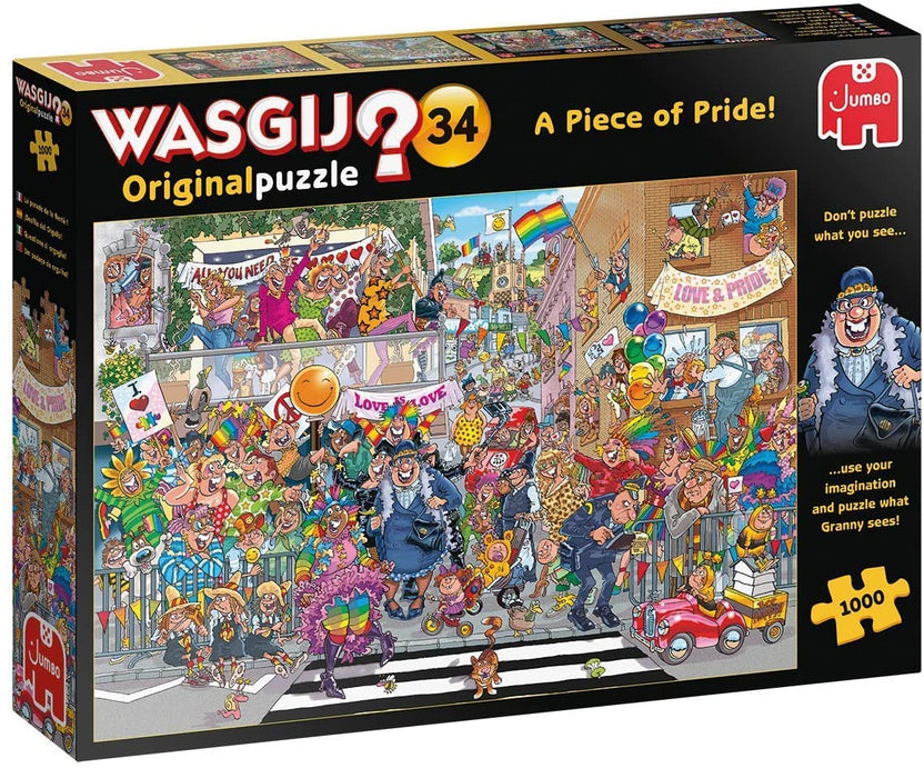 Wasgij Original: A Piece Of Pride – 1000 Piece Jigsaw Puzzle (Wasgij ...