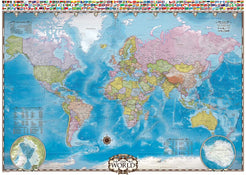 Eurographics - Map of the World - 1000 Piece Jigsaw Puzzle – 🧩 Puzzles ...