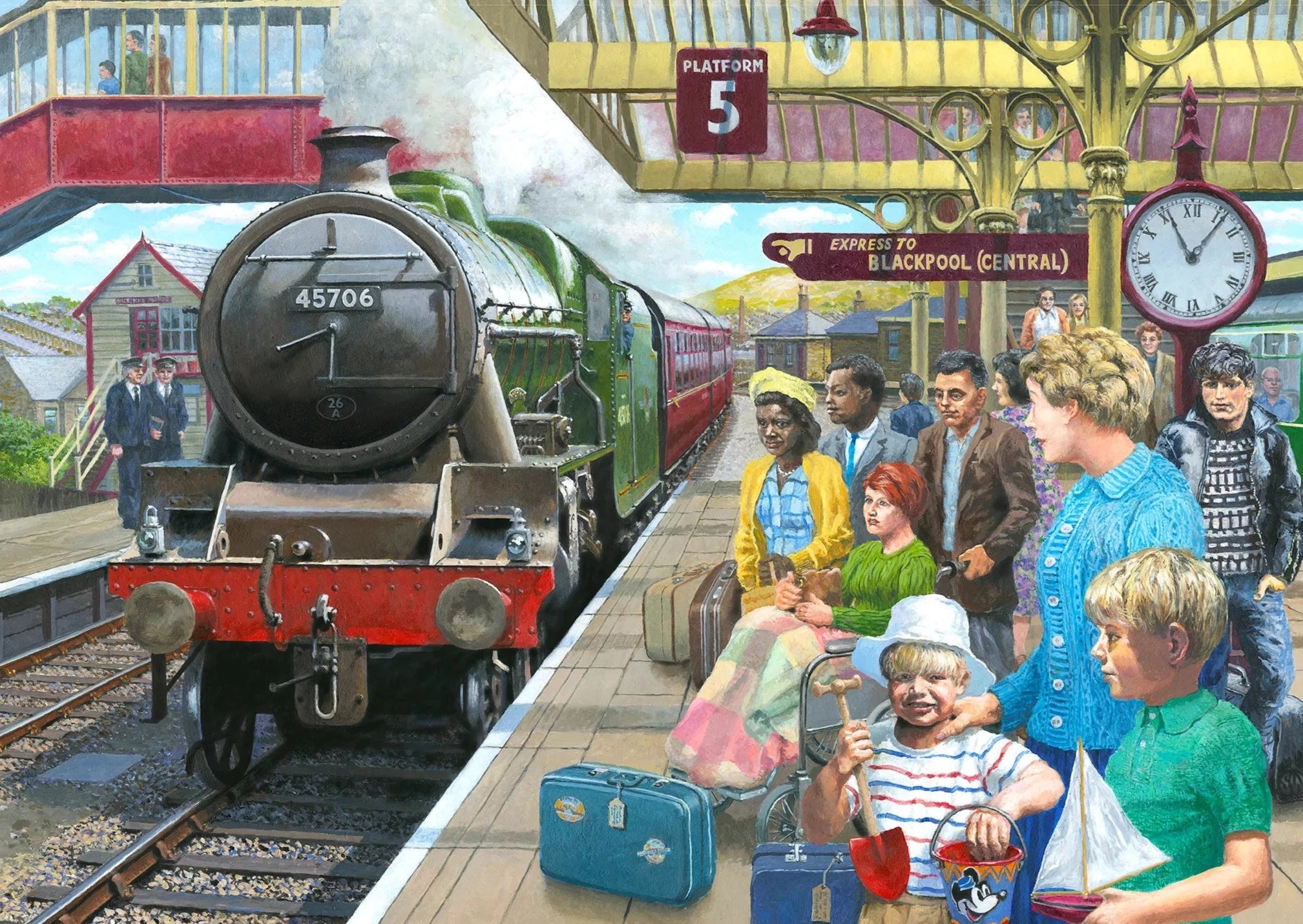 Express to Blackpool – 1000 Piece Jigsaw Puzzle (Gibsons) – 🧩 Puzzles ...