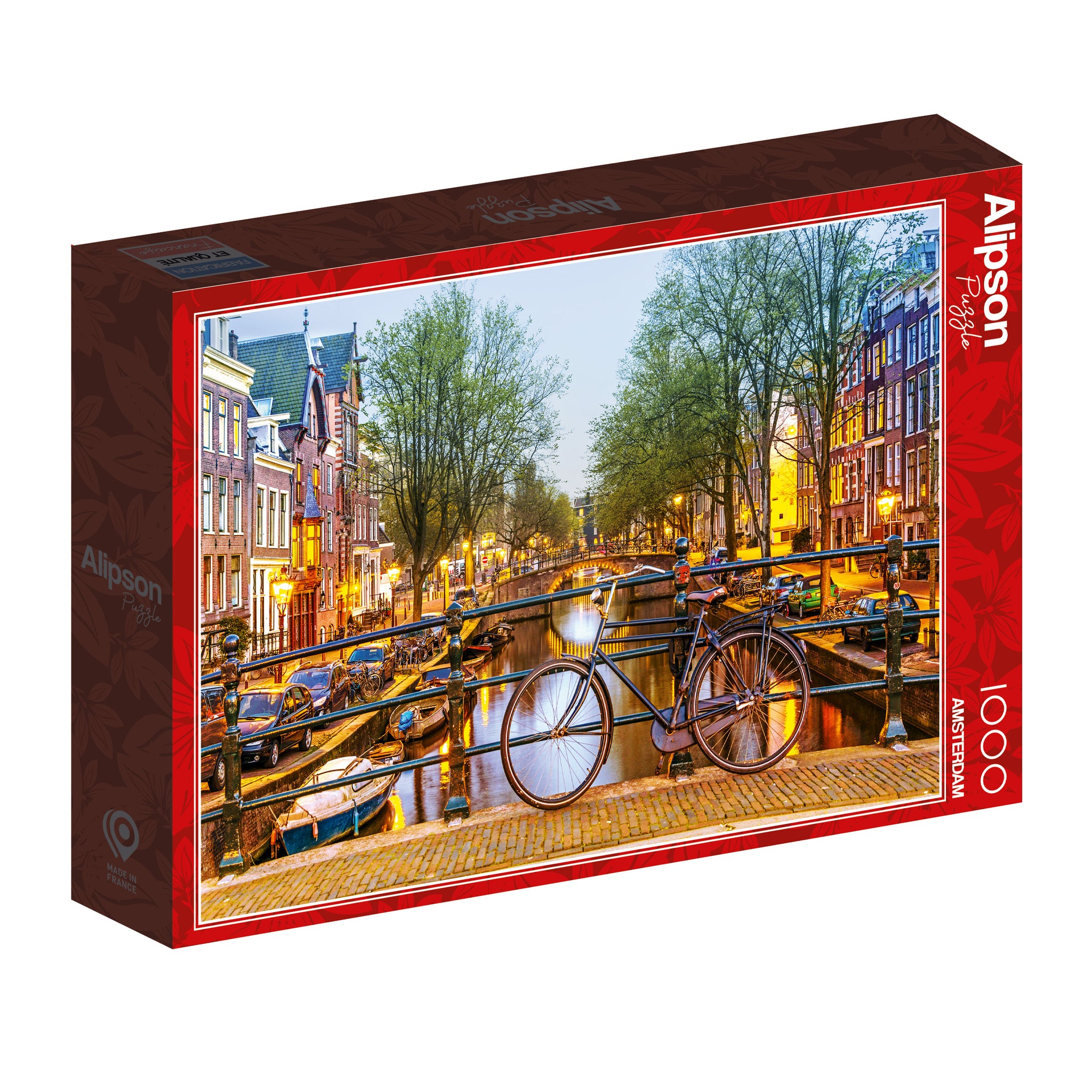 Alipson - Amsterdam - 1000 Piece Jigsaw Puzzle – 🧩 Puzzles Galore