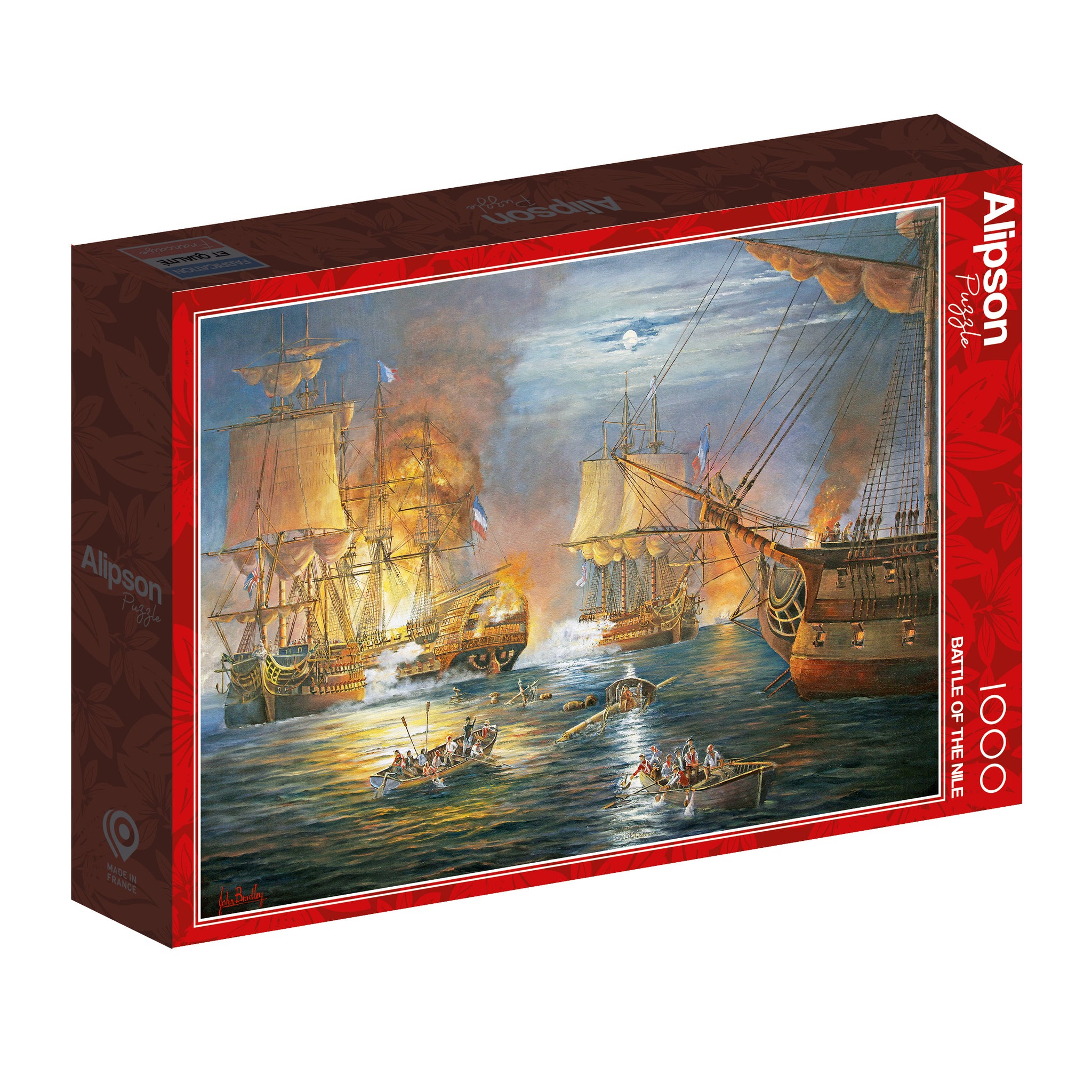 Alipson - Battle of the Nile - 1000 Piece Jigsaw Puzzle – 🧩 Puzzles Galore