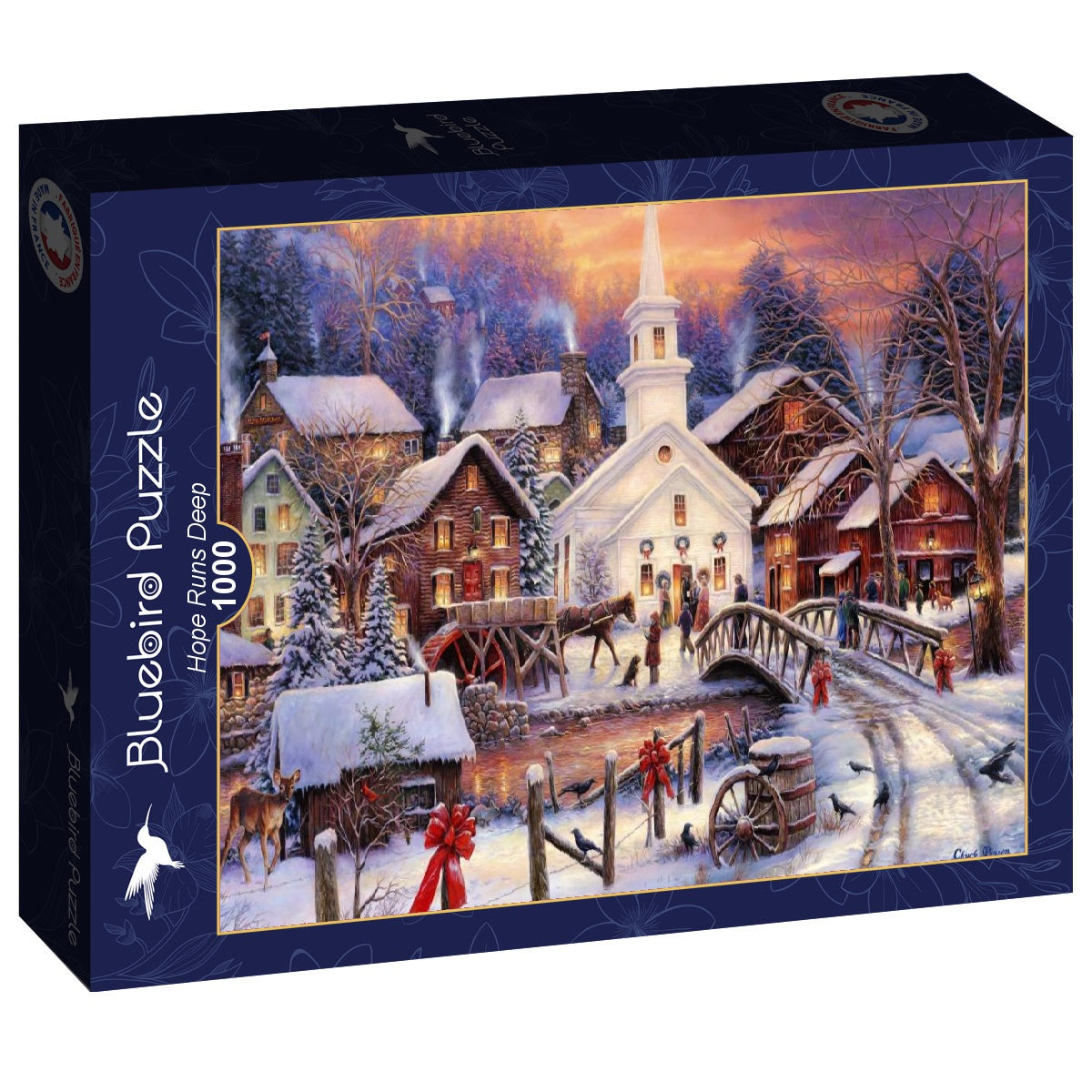 Bluebird Puzzle - Hope Runs Deep - 1000 Piece Jigsaw Puzzle – 🧩 Puzzles ...