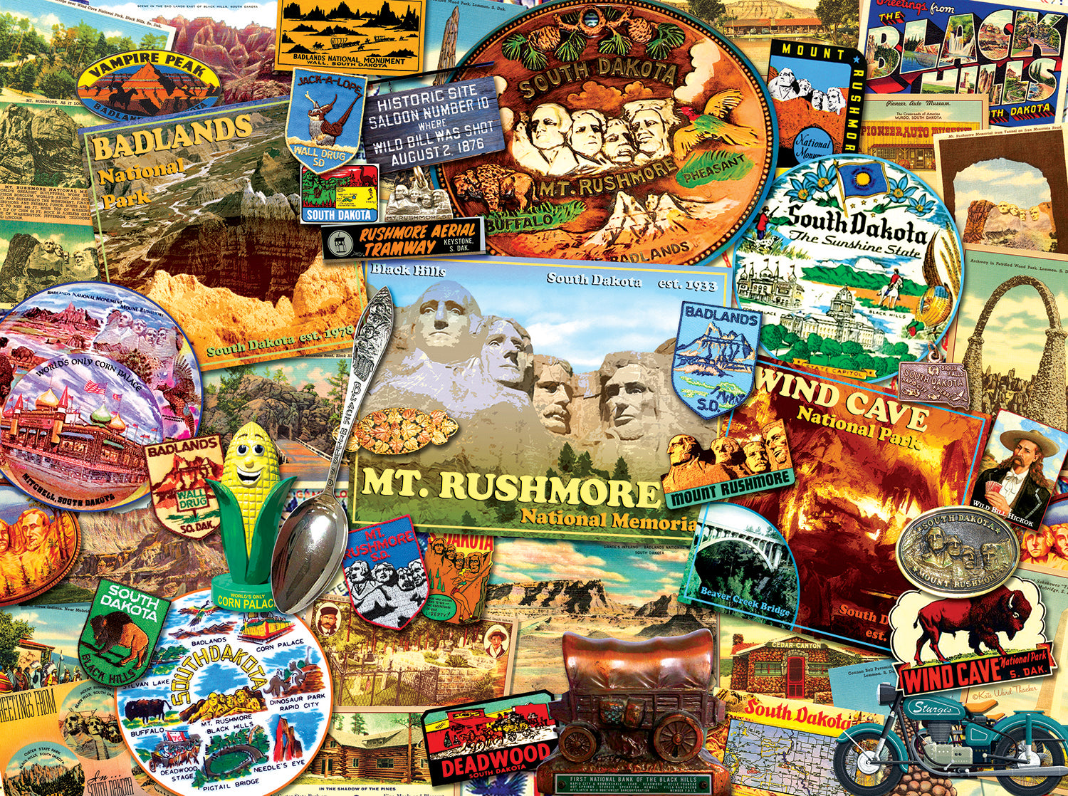 South Dakota by Kate Ward Thacker – Jigsaw Puzzle (Sunsout) – 🧩 Puzzles ...