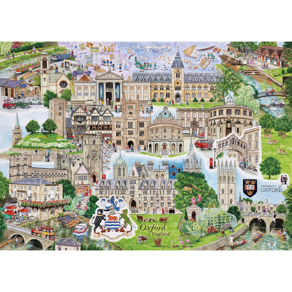 Gibsons - Oxford - 1000 Piece Jigsaw Puzzle – Puzzles Galore