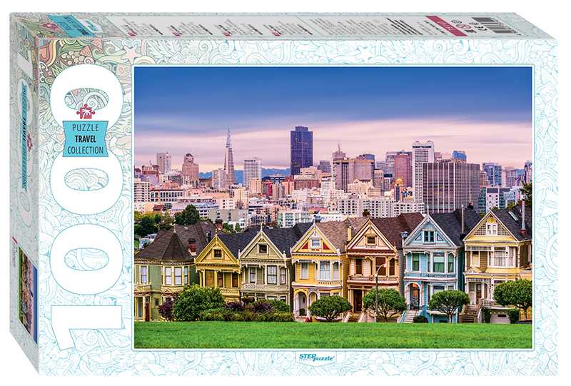 Step Puzzle 79141 The Painted Ladies of San Francisco – 🧩 Puzzles Galore