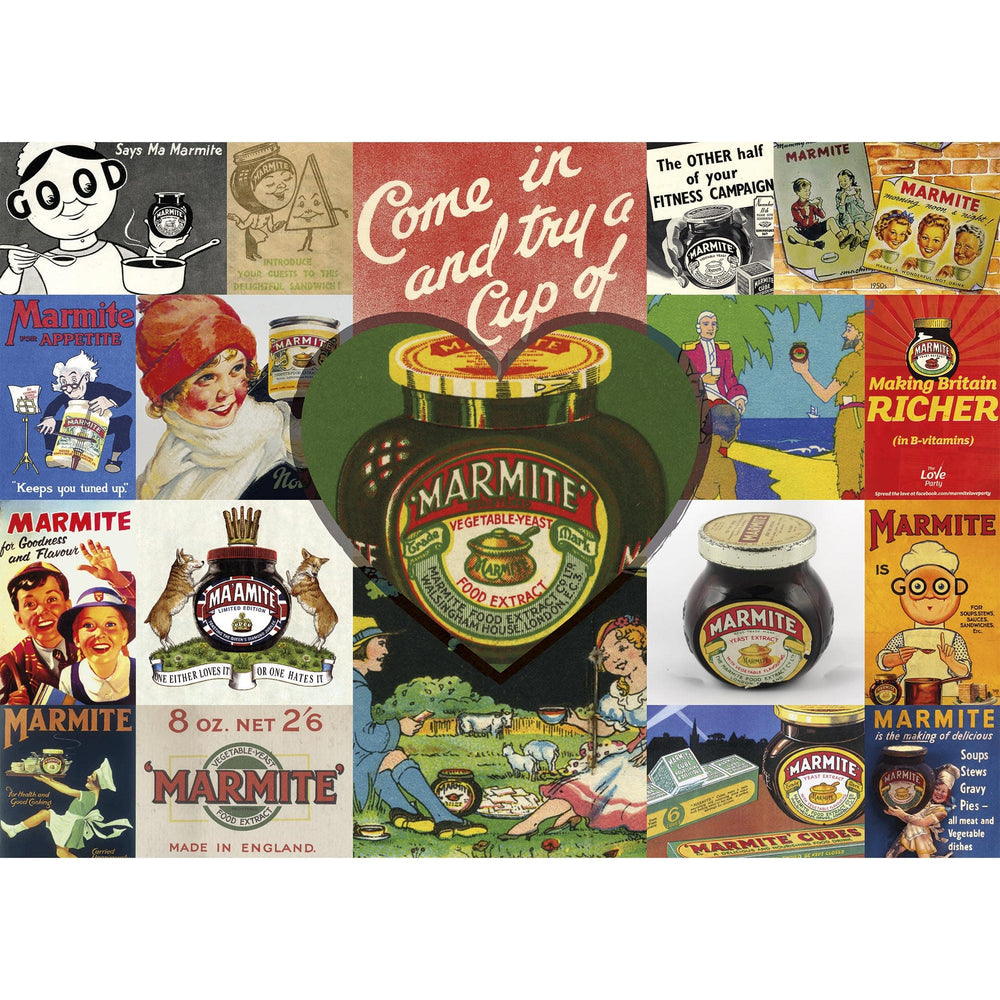 Vintage Marmite – 1000 Piece Jigsaw Puzzle (Gibsons) – Puzzles Galore